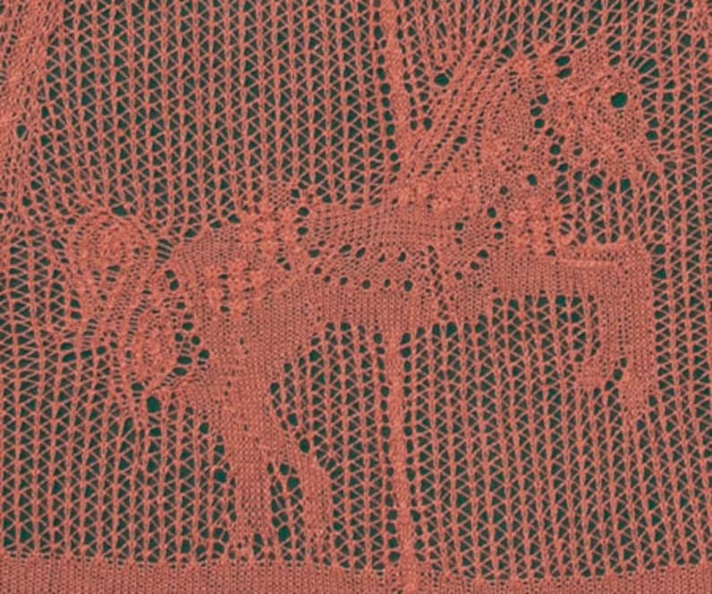 Carousel Cape Lace Knitting Pattern (PDF File) - Etsy