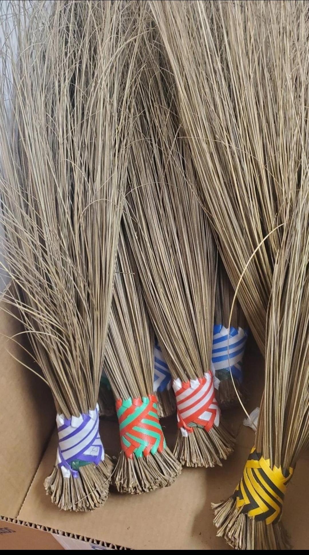 African Handcrafted Sweeping Broom