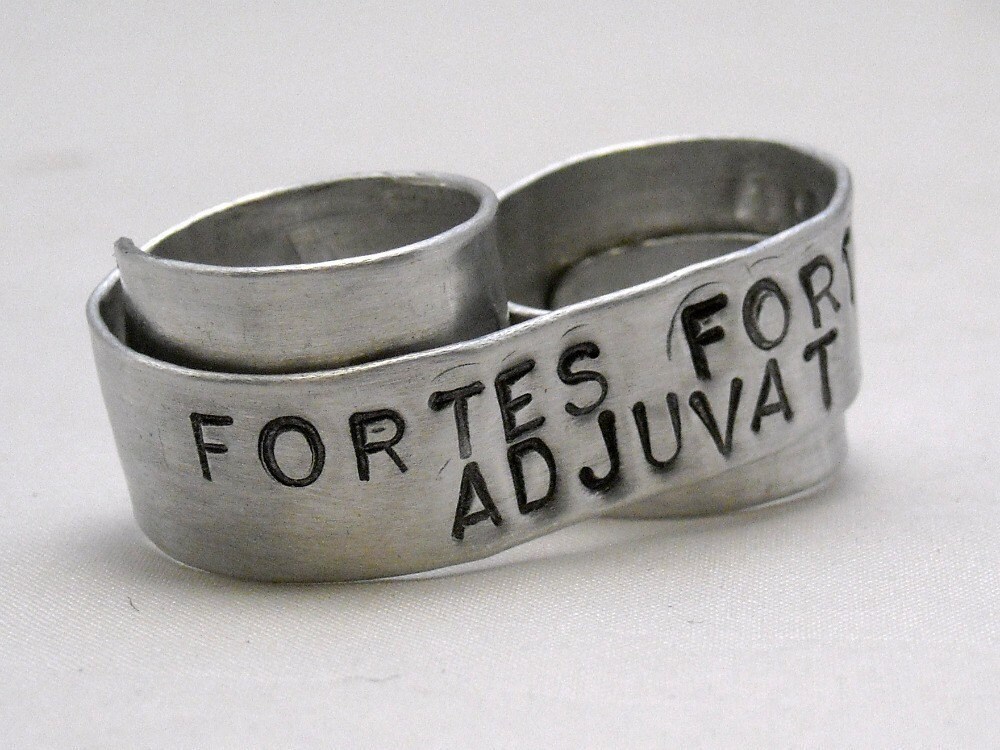 Custom Two Finger Ring Tattoo Style Knuckle Ring for HIM - Etsy