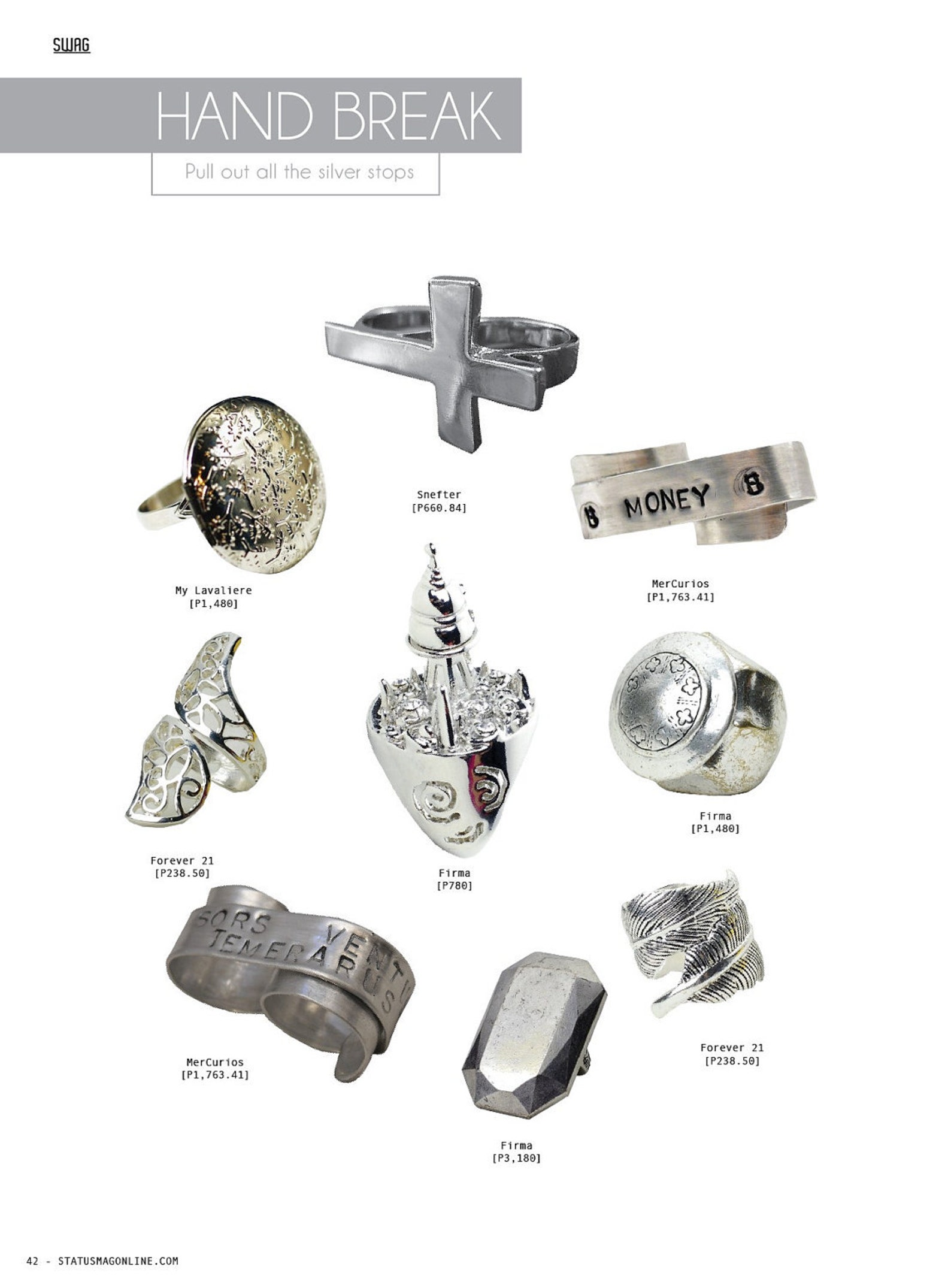 Agape Two Finger Ring Custom Stamped Double Ring Silver - Etsy