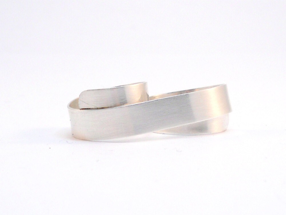 Sterling Silver Two Finger Ring - Etsy