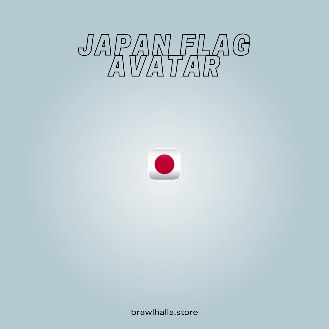 Japan Flag Avatar - Etsy