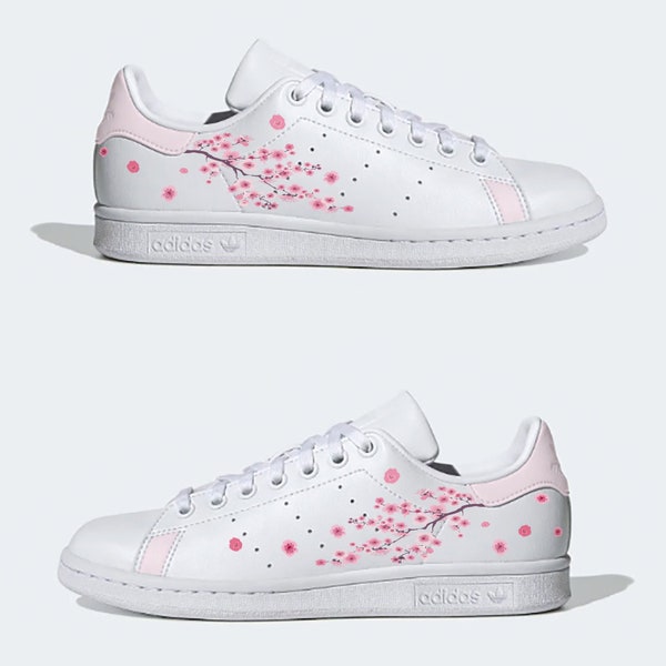 Cherry Blossom Adidas - Etsy