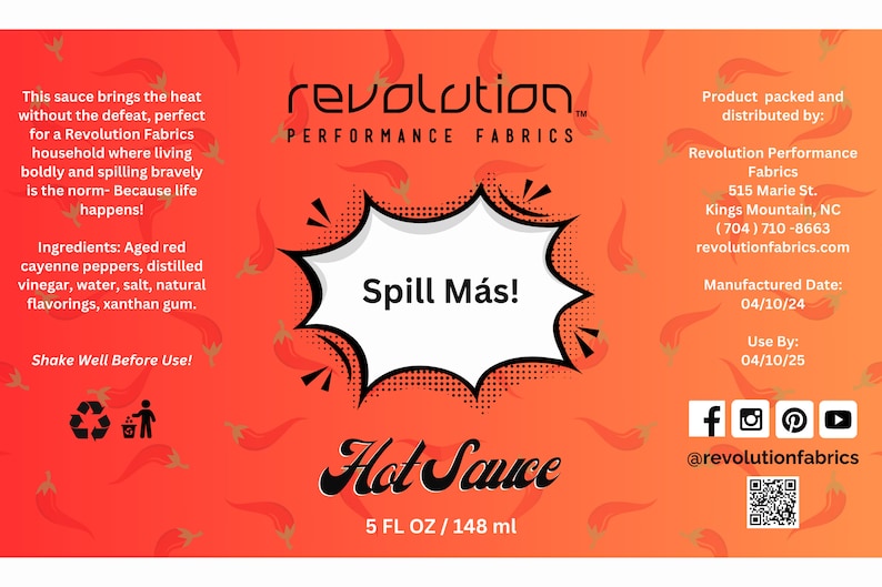 Editable Hot Sauce Label, Printable Hot Sauce Bottle Label, Hot Sauce ...