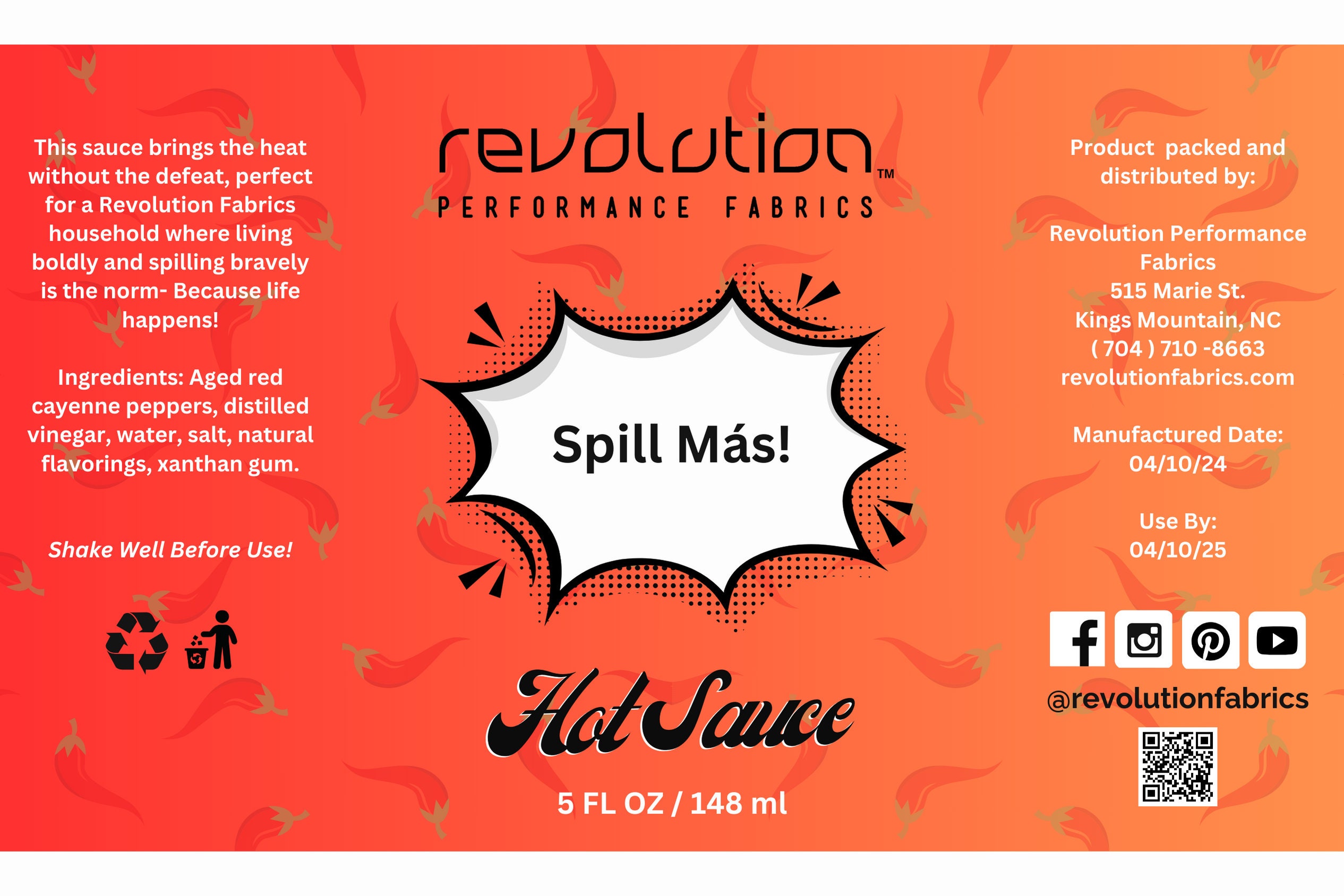 Editable Hot Sauce Label, Printable Hot Sauce Bottle Label, Hot Sauce ...