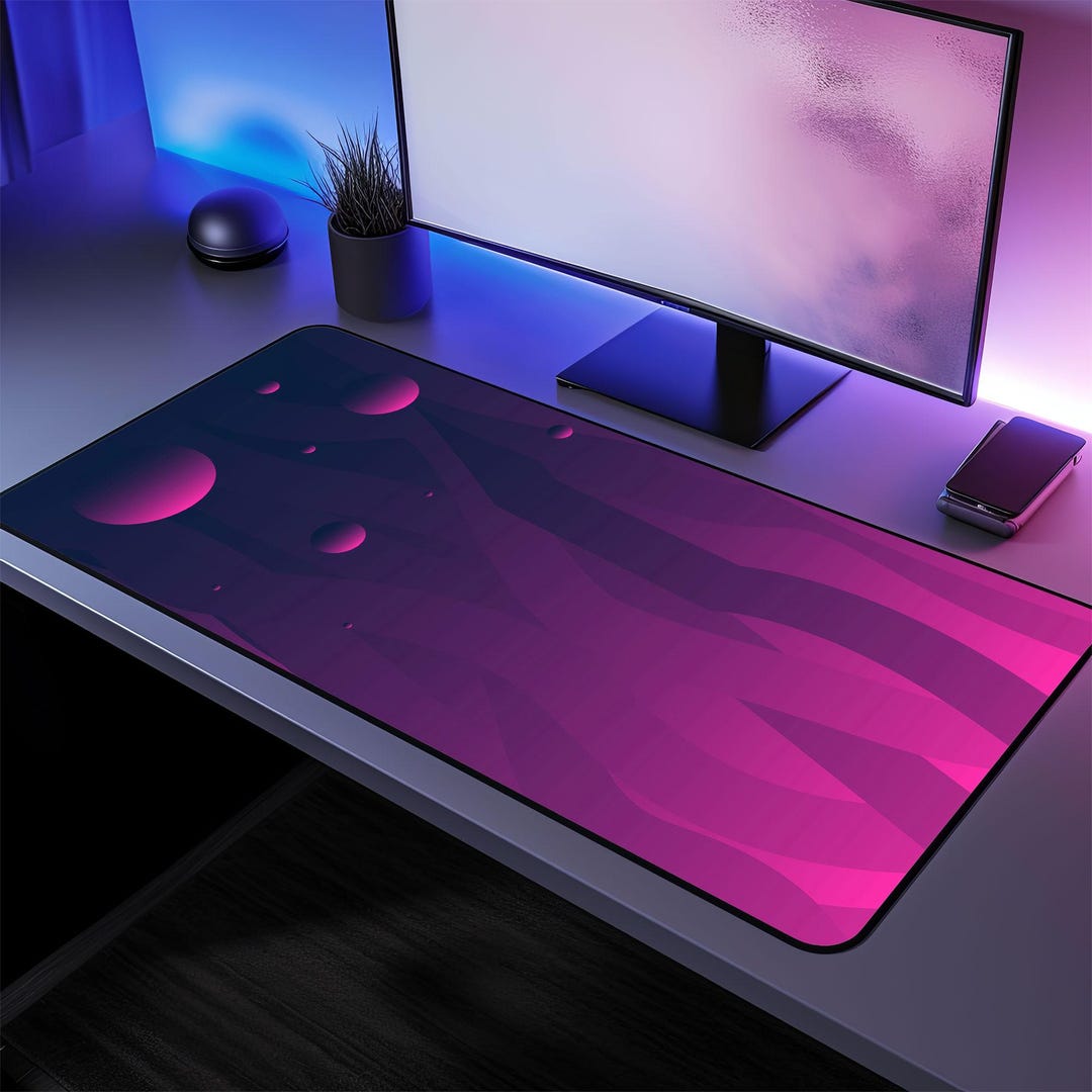 Byzantium XL Desk Mat: Neoprene Mouse Pad, Trendy Workspace Decor - Etsy