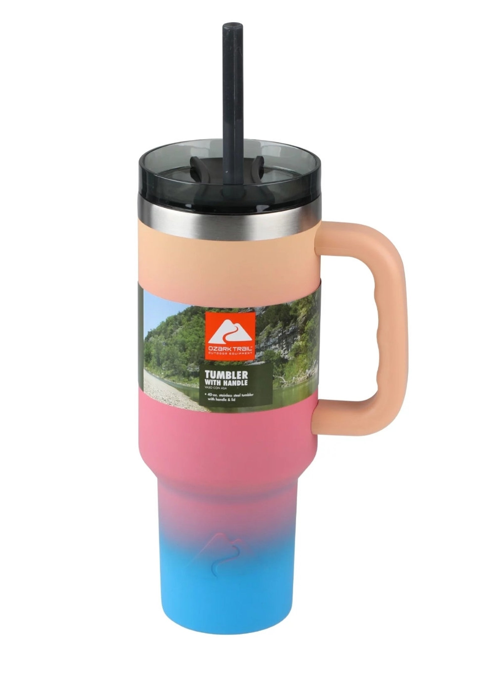 Punk Rock Laser Engraved Full-wrap Design on 40oz Ozark Trail Tumbler ...