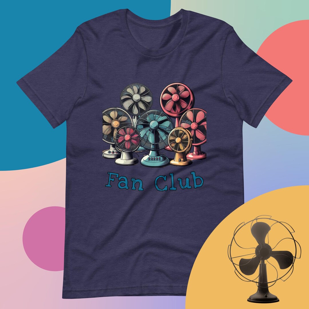 Fan Club, Fan Pun, Unisex T-shirt - Etsy
