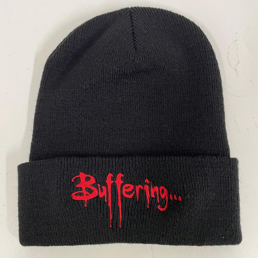 Buffering Buffy the Vamp Slayer Beanie Beanie - Etsy
