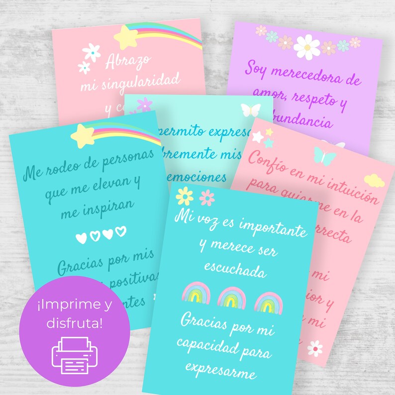 Cartas de amor propio, afirmaciones positivas agradecimiento en español ...