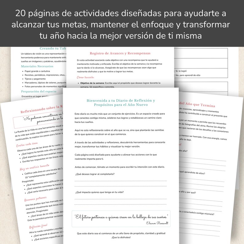 Printable 2026 Goal Planner | New Year's Resolution Journal | 2025 ...