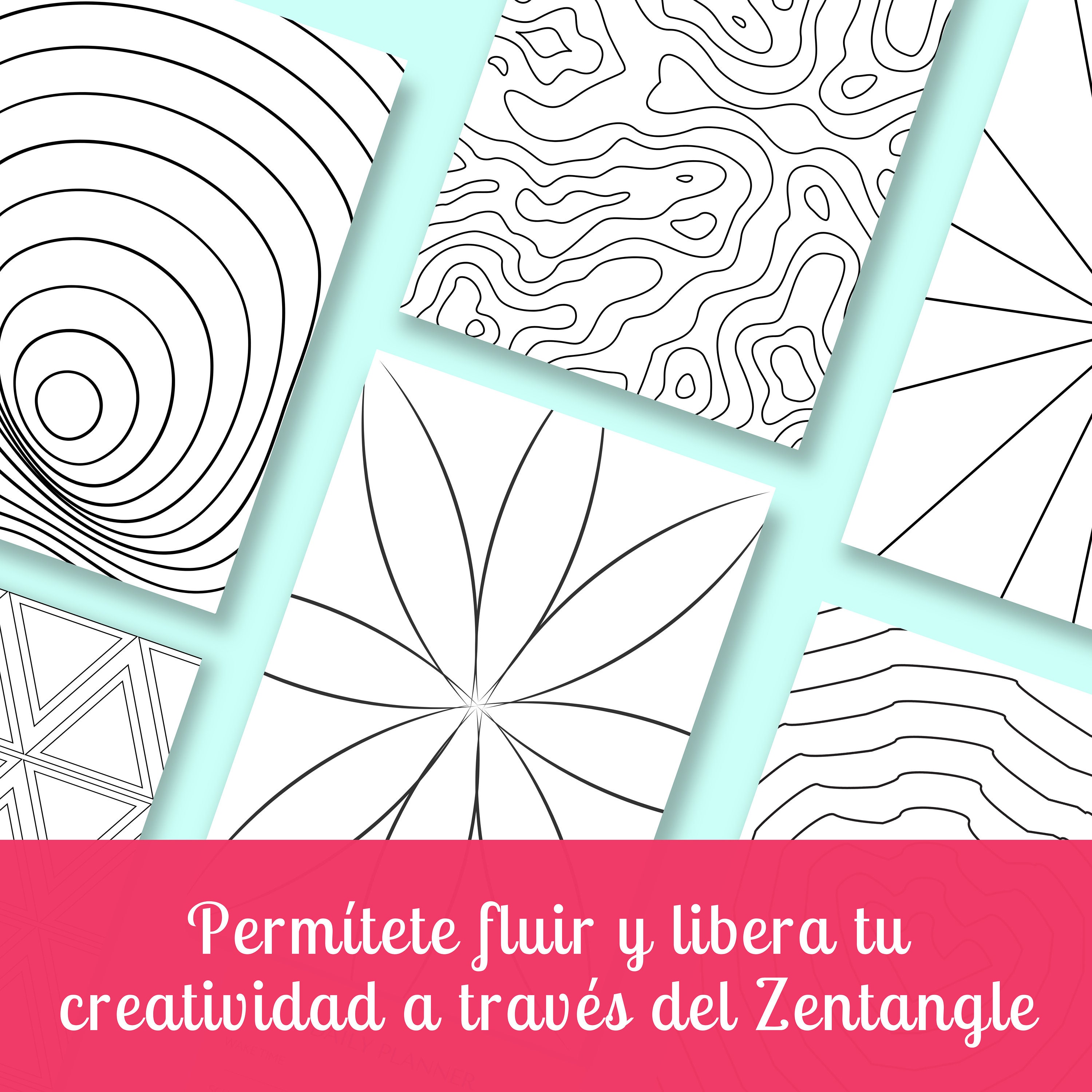 Zentangle Patterns for Art Therapy and Mindfulness | Easy Zendoodle ...