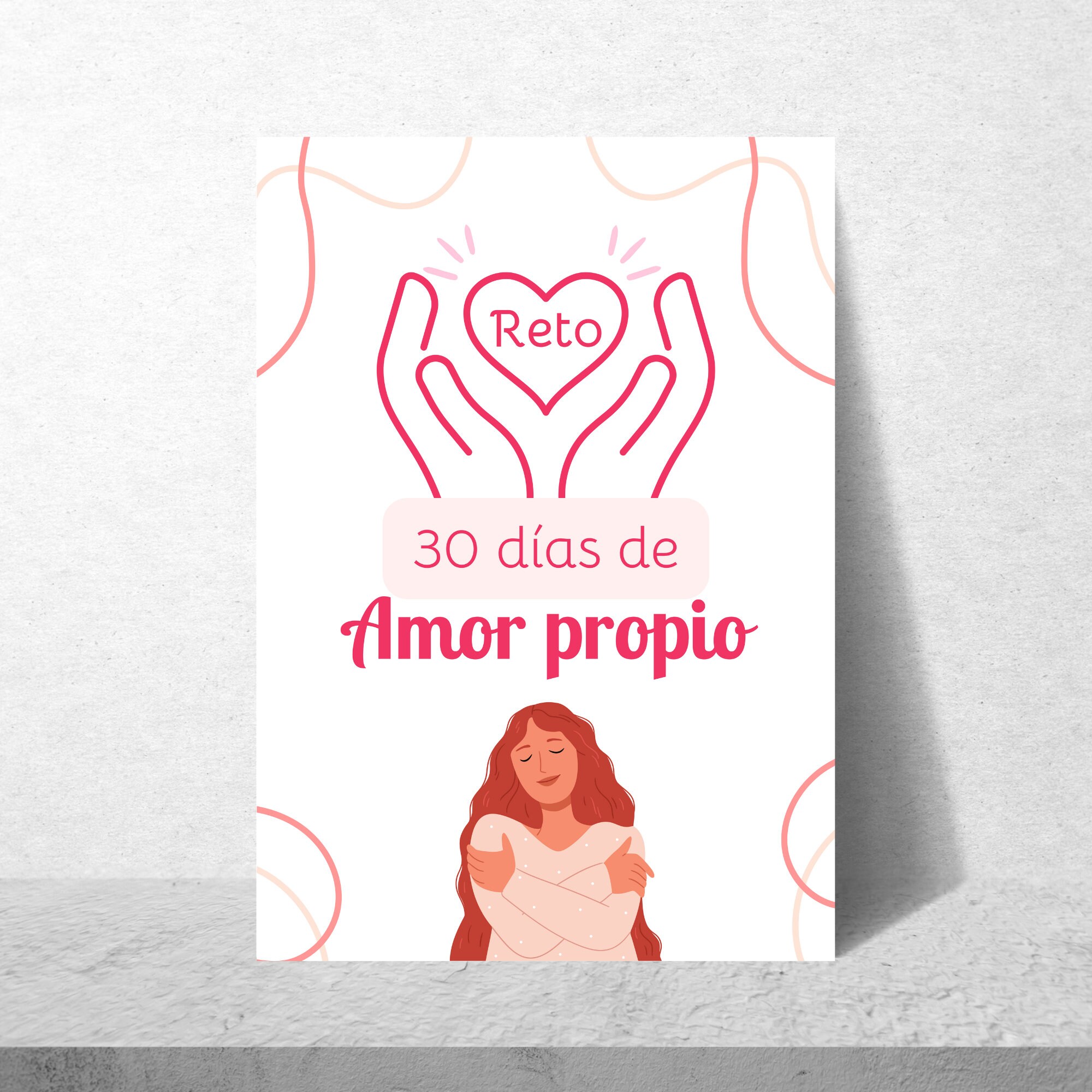 Reto de Amor Propio imprimible Toma Consciencia de Amor y Autocuidado ...