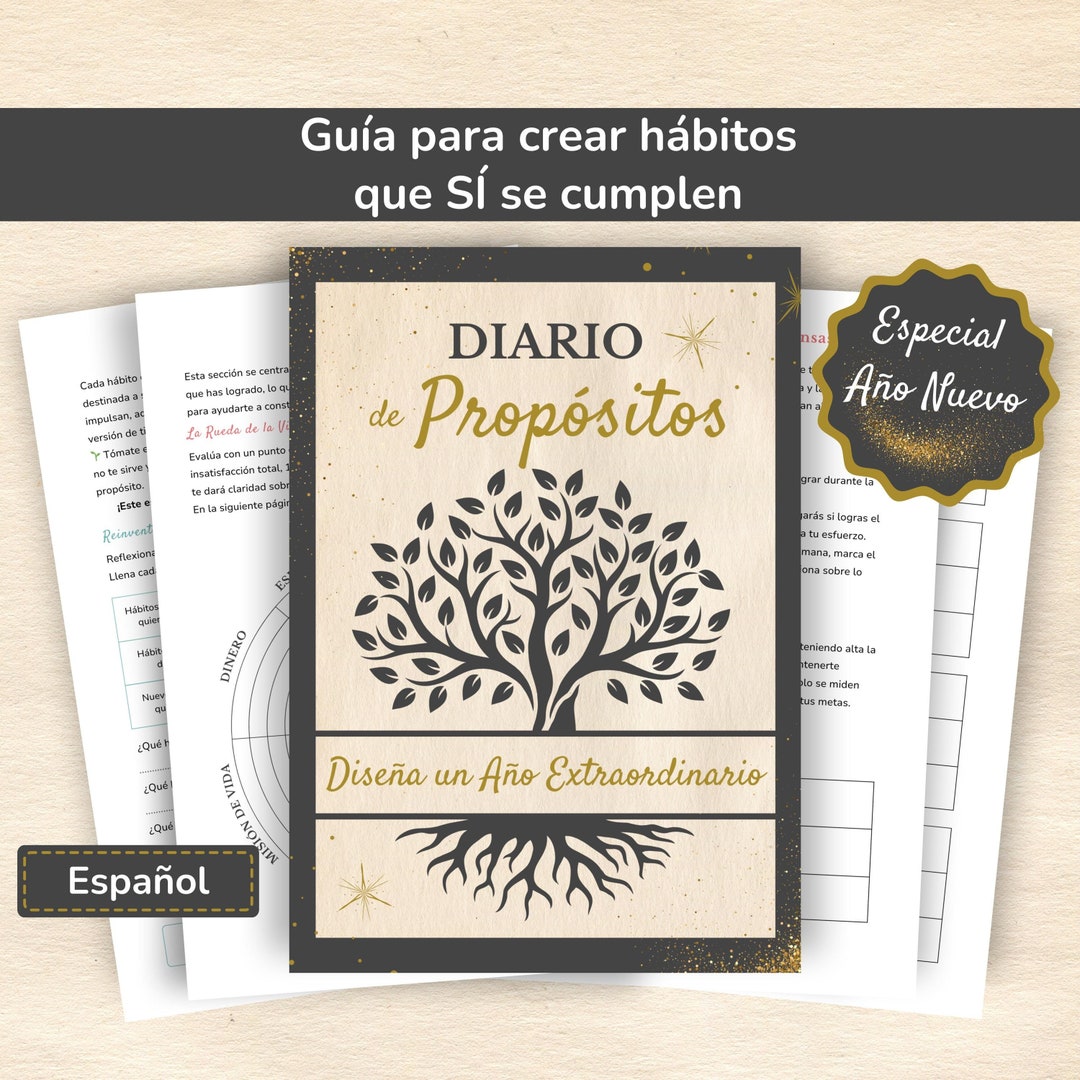 Printable 2025 Goal Planner | New Year's Resolutions Journal | 2025 ...