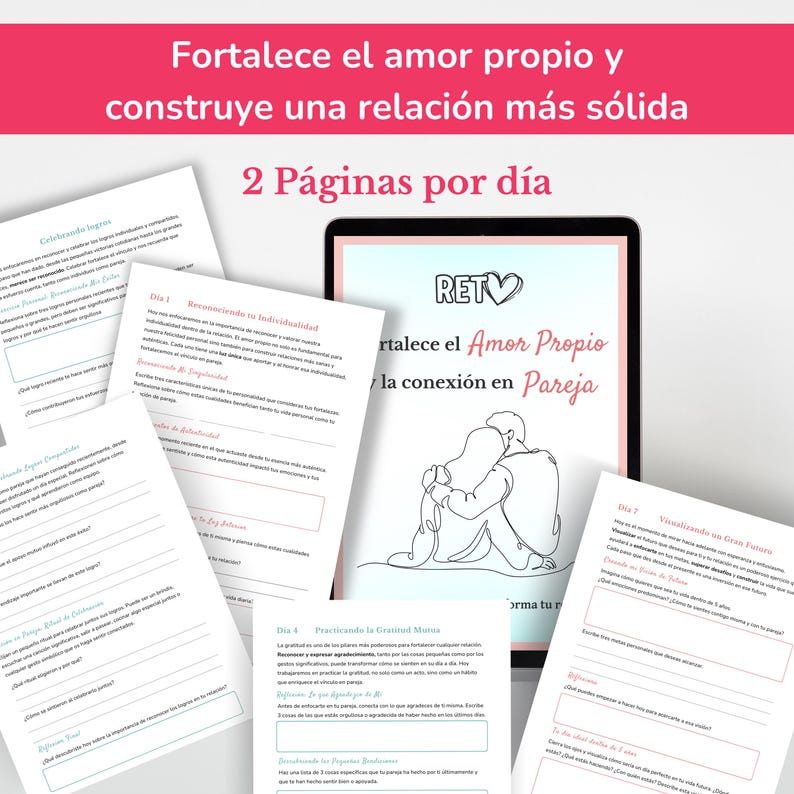 Reto para parejas imprimible: Amor Propio en pareja | Terapia Pareja ...