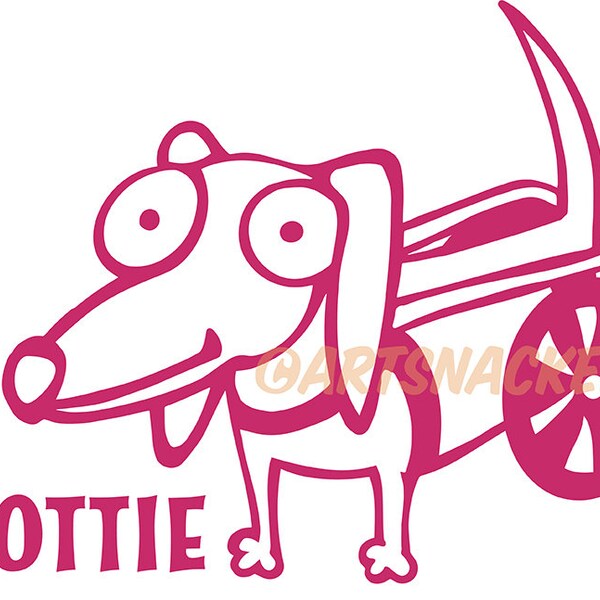 Dachshund Decal - Etsy