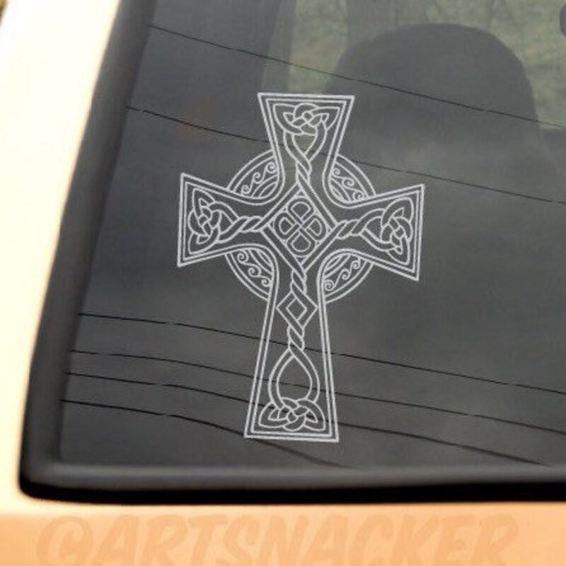 Cross Decal - Etsy