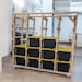 27 Gallon Tote Storage Rack Plans With Wheels, Garage Organizer ...