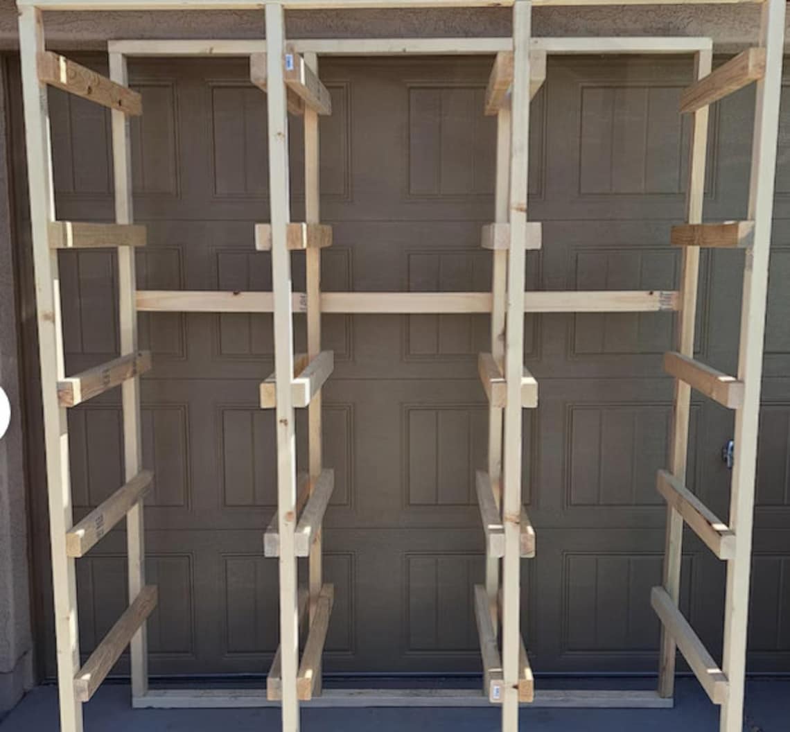 Tote Storage Rack Plans, Bin Storage System Plans, Garage Storage ...