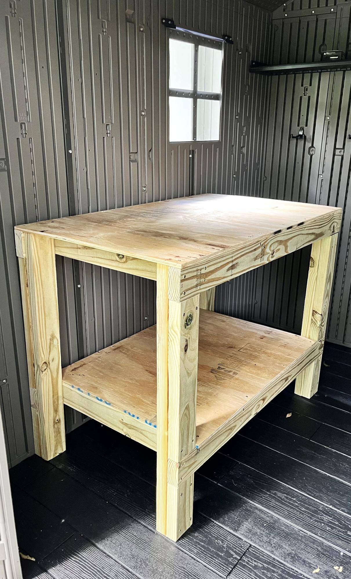 Garage Workbench, Simple Work Table Plans, Wooden Work Bench Plans ...