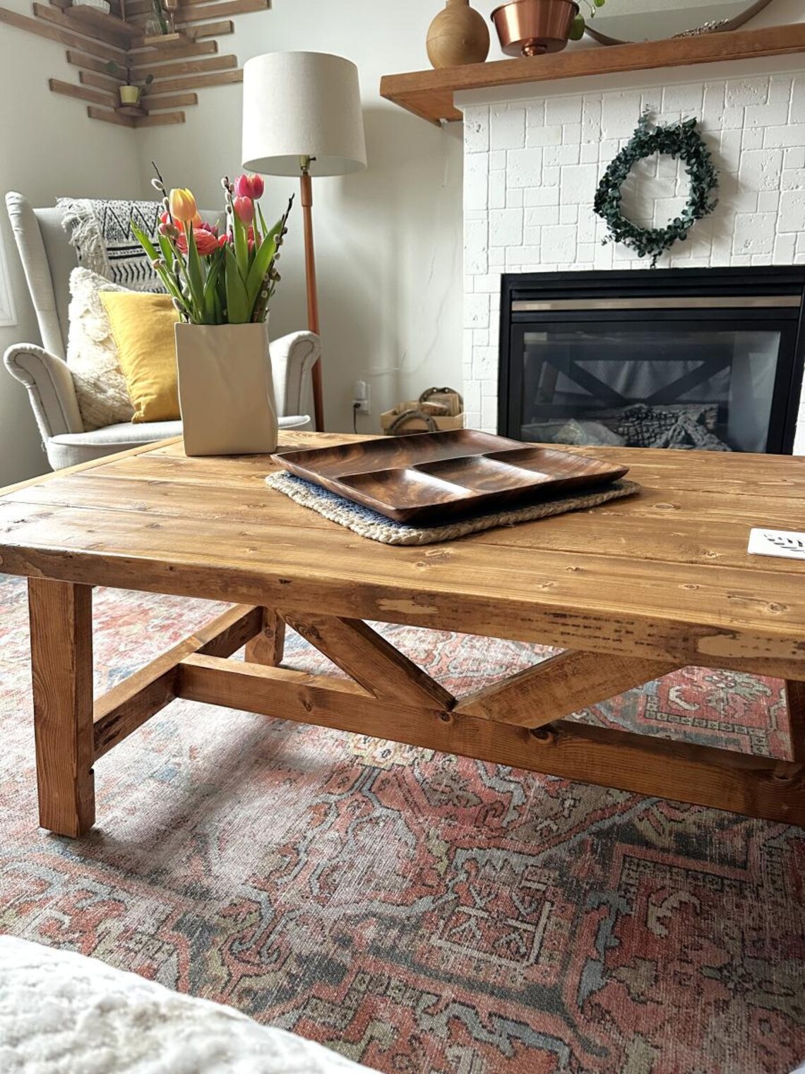 Farm Picnic Table Plans, Farmhouse Table, Outdoor Table Plan, Large ...