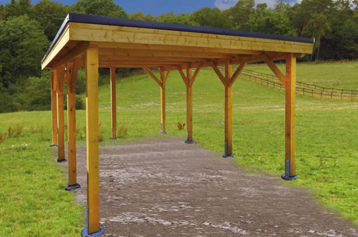 DIY 20x10 Carport Plans PDF • Modern Wooden Carport Build Plans ...