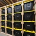 27 Gallon Tote Storage Rack Plans With Wheels, Garage Organizer ...