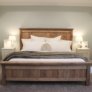 Queen Size Bed Frame Etsy