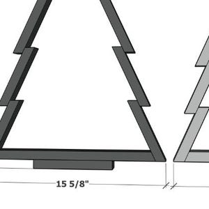 DIY Christmas Tree Decor, Tree Shelf Decor, DIY Holiday Woodworking ...