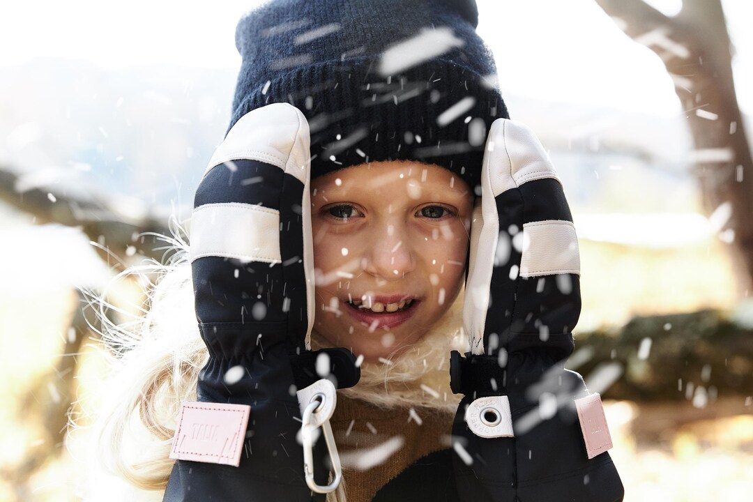 Chopper Mill Mountain Mittens With Personalized Velcro Name Patch - Etsy