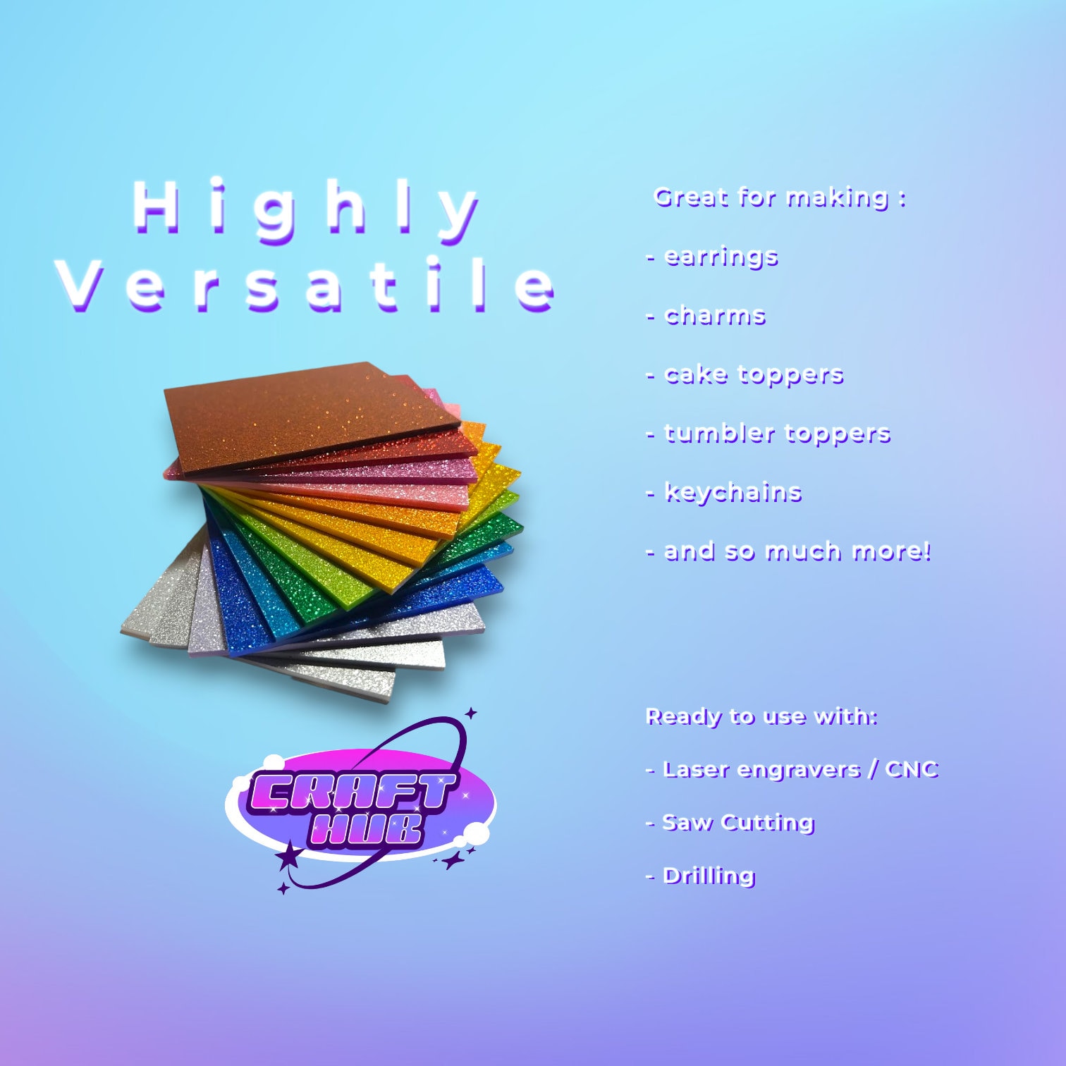 Plastic Sheet Glitter Plastic for Project Plastic Glitter Sheet Plastic ...