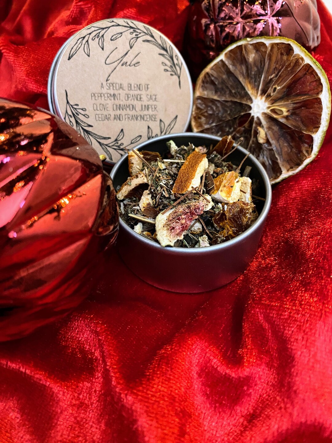 Yule | Wheel of the Year Loose Incense Blend | Small Batched & Homemade ...
