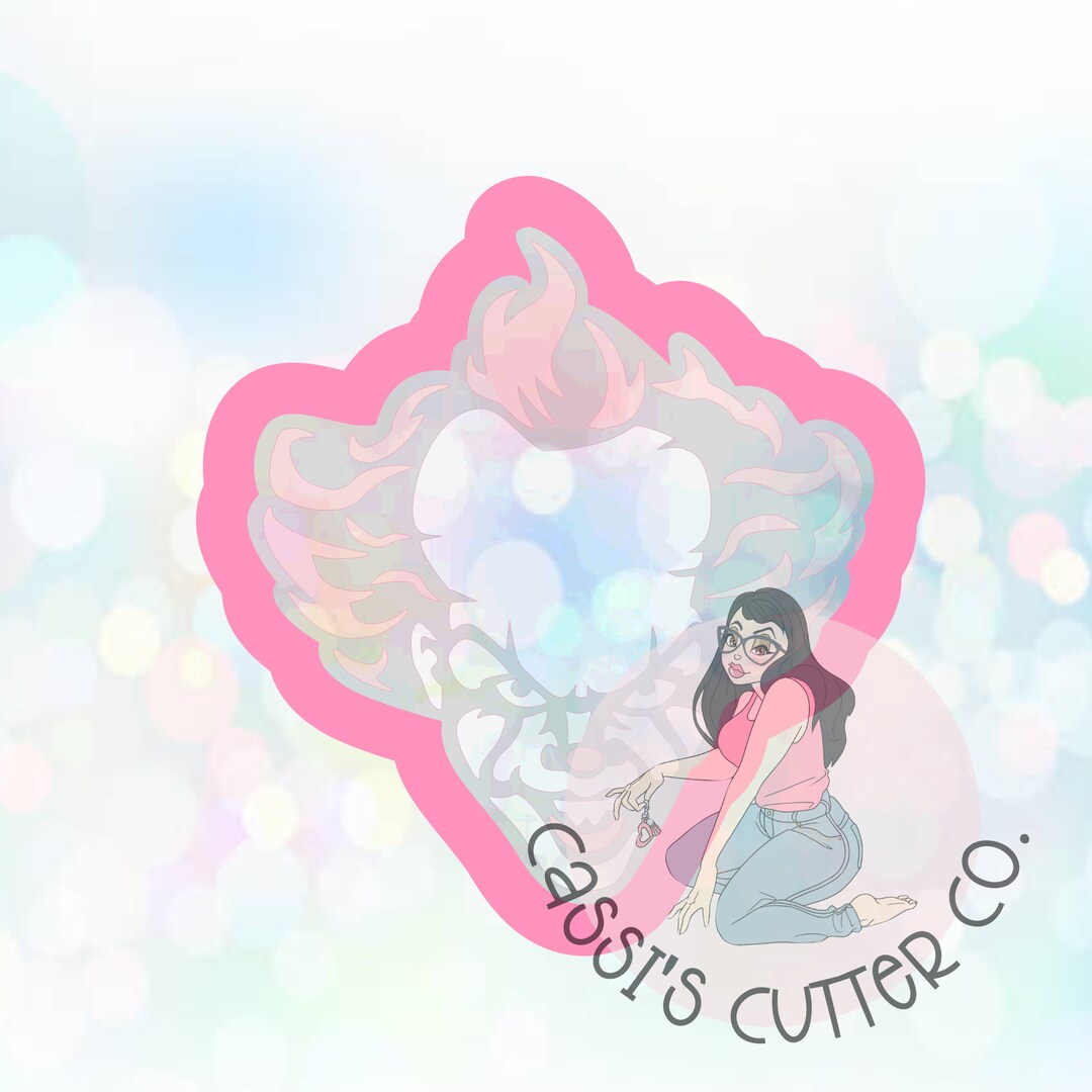 Horror Clown Cookie Cutter. - Etsy