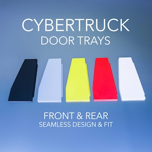 Seamless Cybertruck Door Tray – Custom Storage Organizer With Factory ...