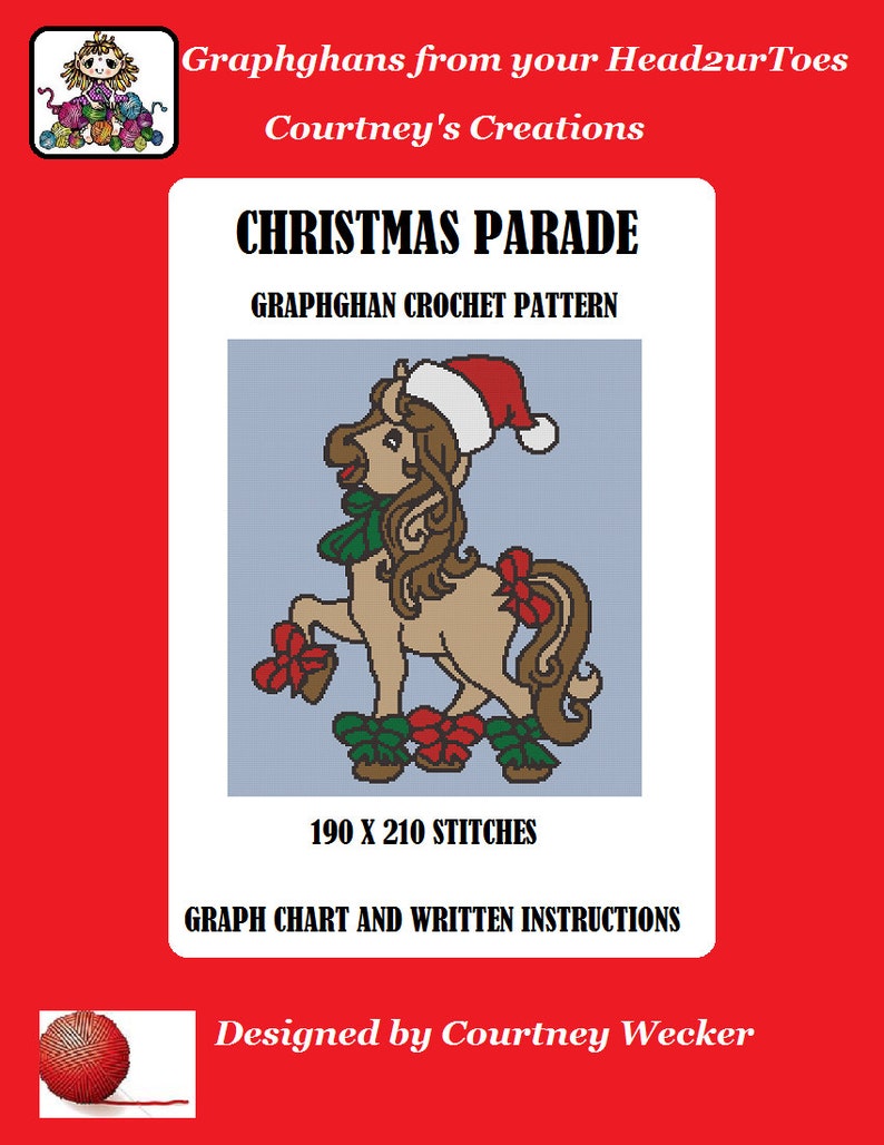 Christmas Parade - Graphghan Crochet Pattern - Etsy