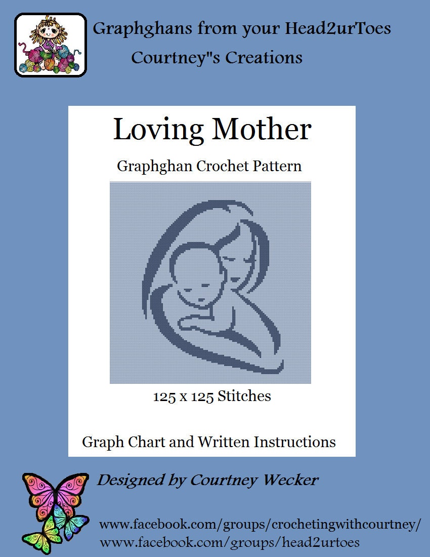Loving Mother - Graphghan Crochet Pattern - Etsy