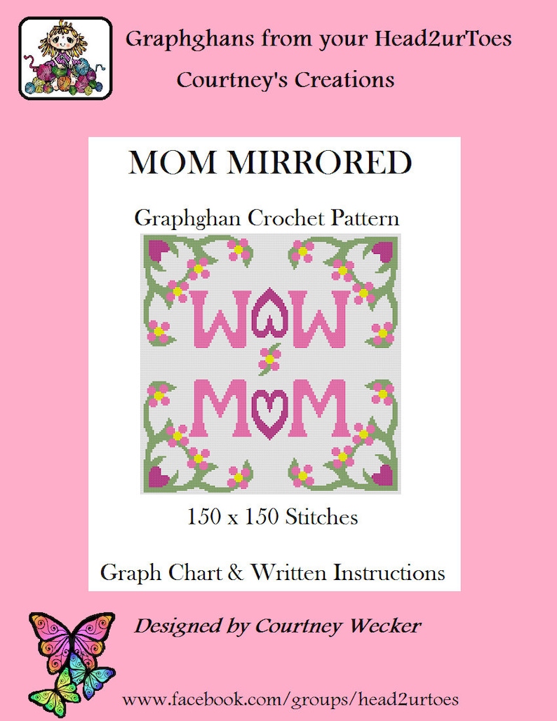 Mom Mirrored - Graphghan Crochet Pattern - Etsy