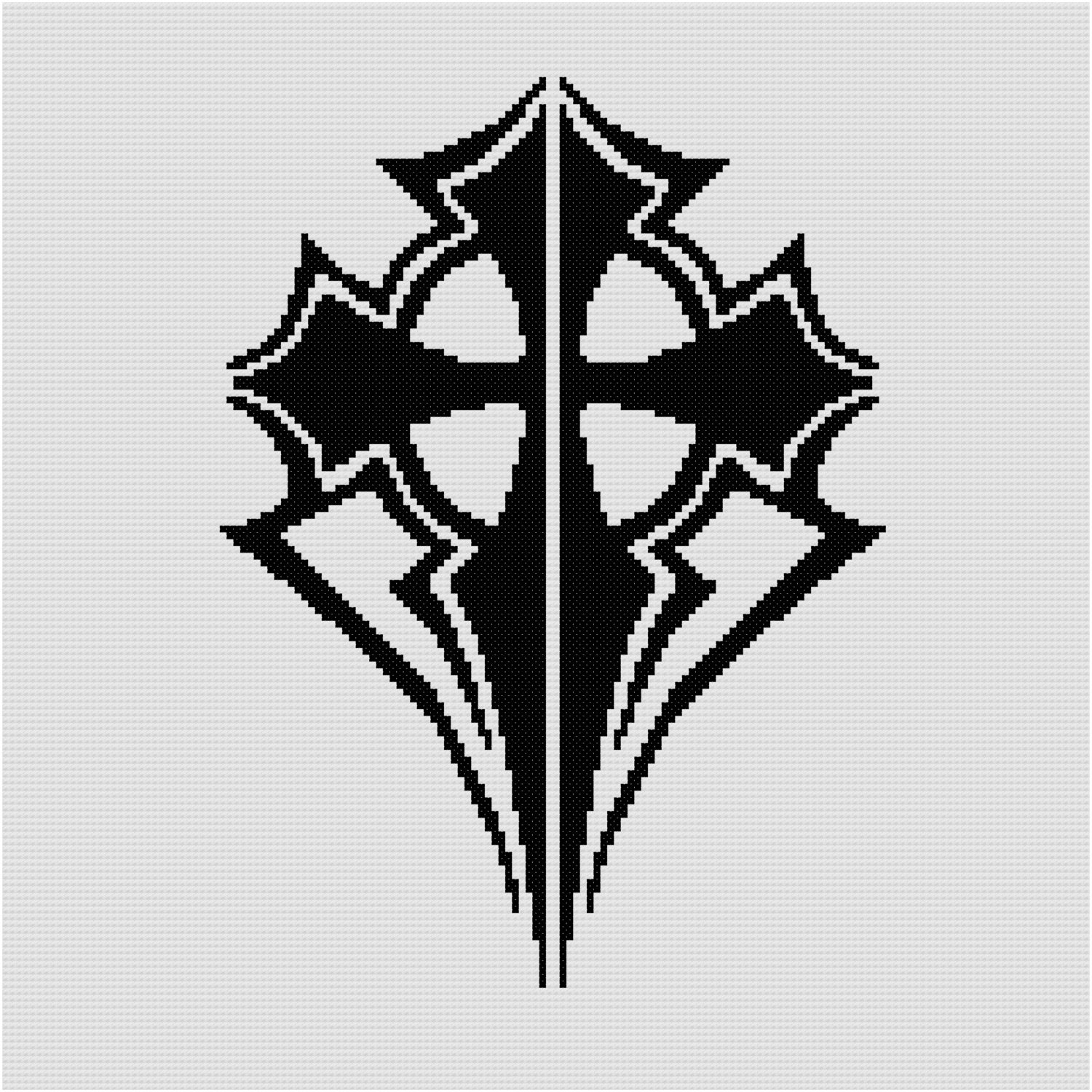 Ninja Cross - Graphghan Crochet Pattern - Etsy