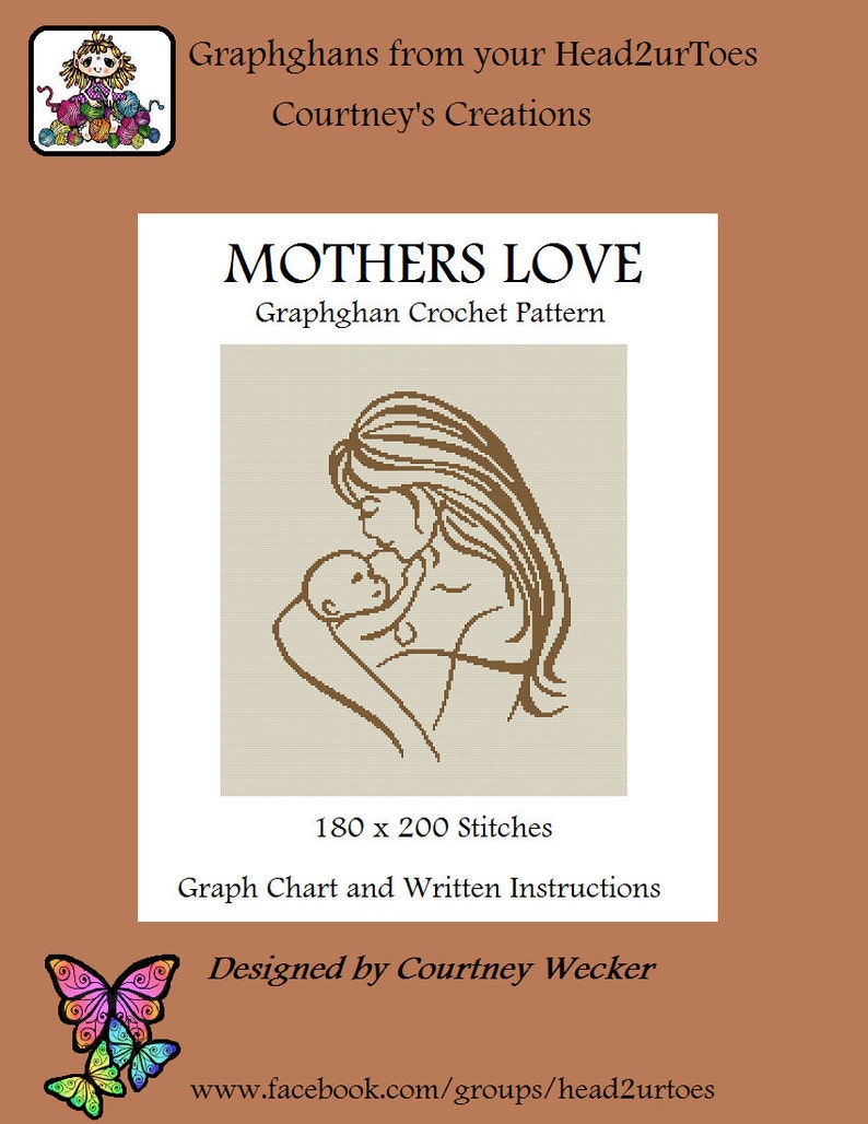 Mothers Love - Graphghan Crochet Pattern - Etsy