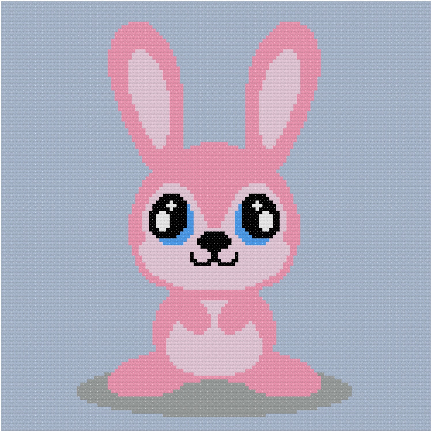 Bailey Bunny - Graphghan Crochet Pattern - Etsy