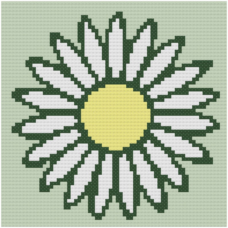 Daisy - Graphghan Crochet Pattern - Etsy