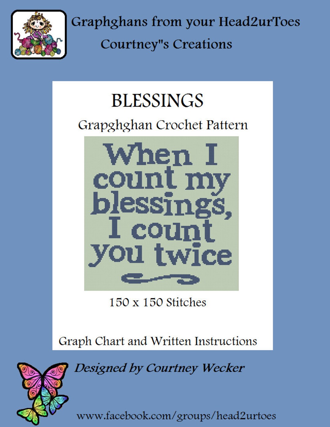 Blessings - Graphghan Crochet Pattern - Etsy