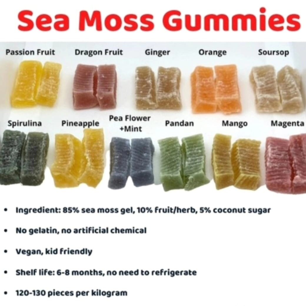 Sea Moss Gummies - Etsy