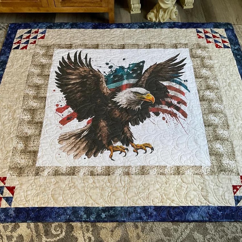 Eagle Quilt - Etsy