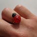 Ladybug Ring - Etsy