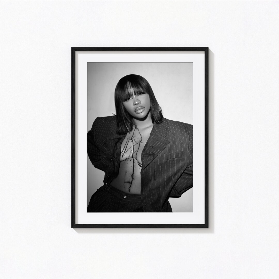 SZA Posters / SZA Black and White Wall Art, Magazine Posters, Album ...