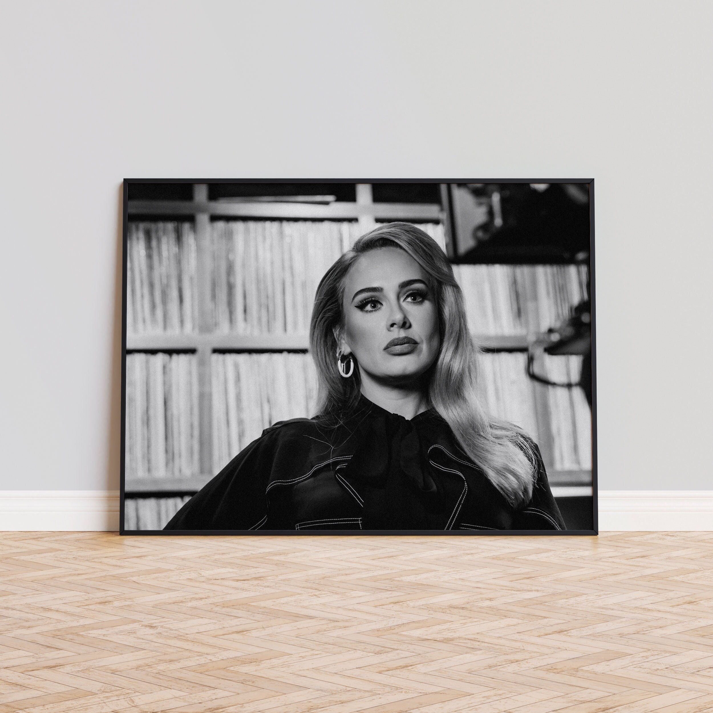Adele Posters / Adele Black and White Wall Art, Album Cover Poster ...