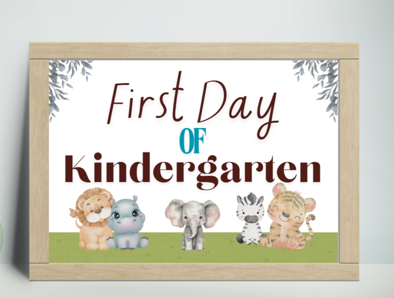 Back to School First Day of School Bundle Signs (pre-school to 6th ...