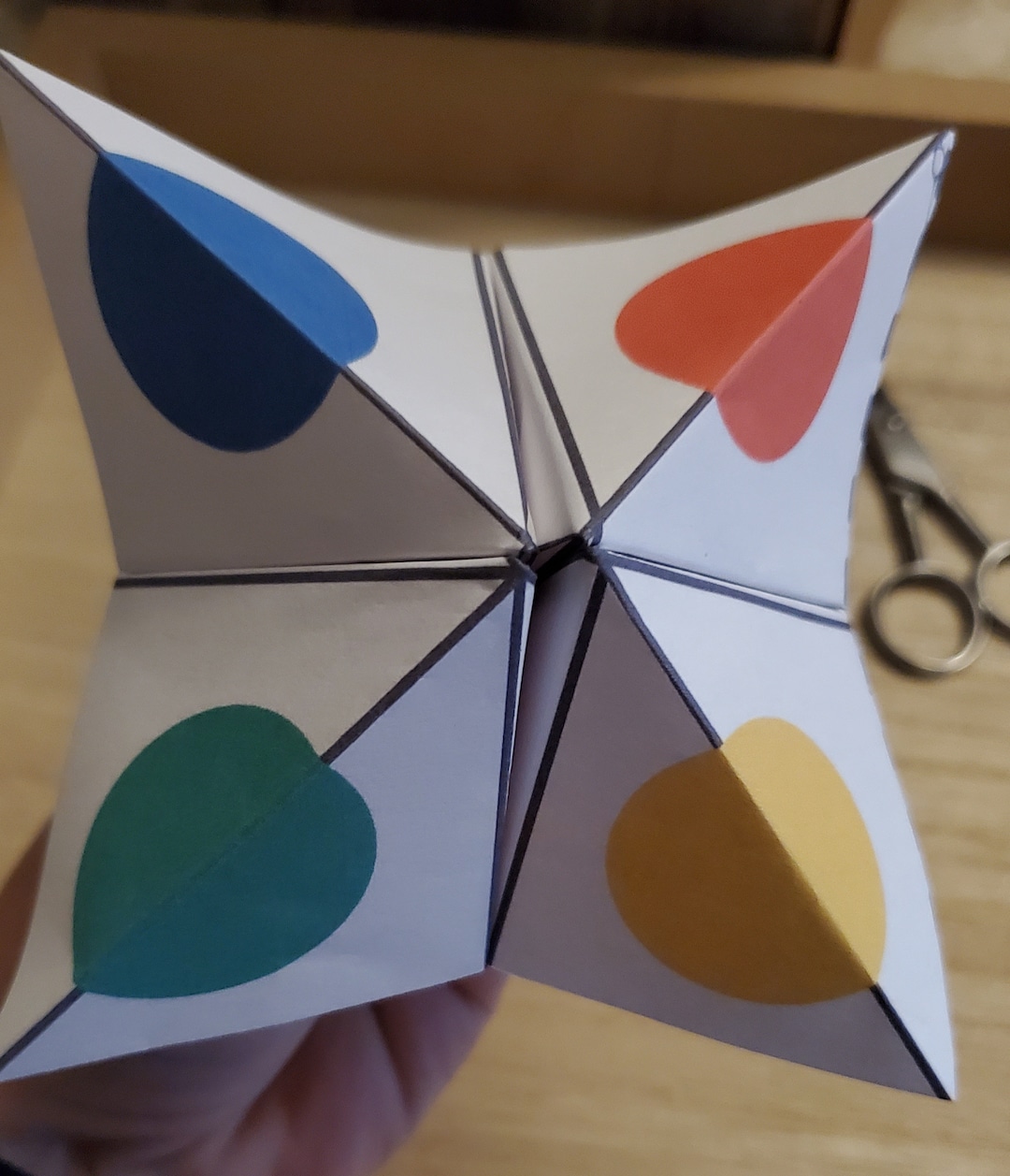 Printable Fortune Teller Pattern - Etsy