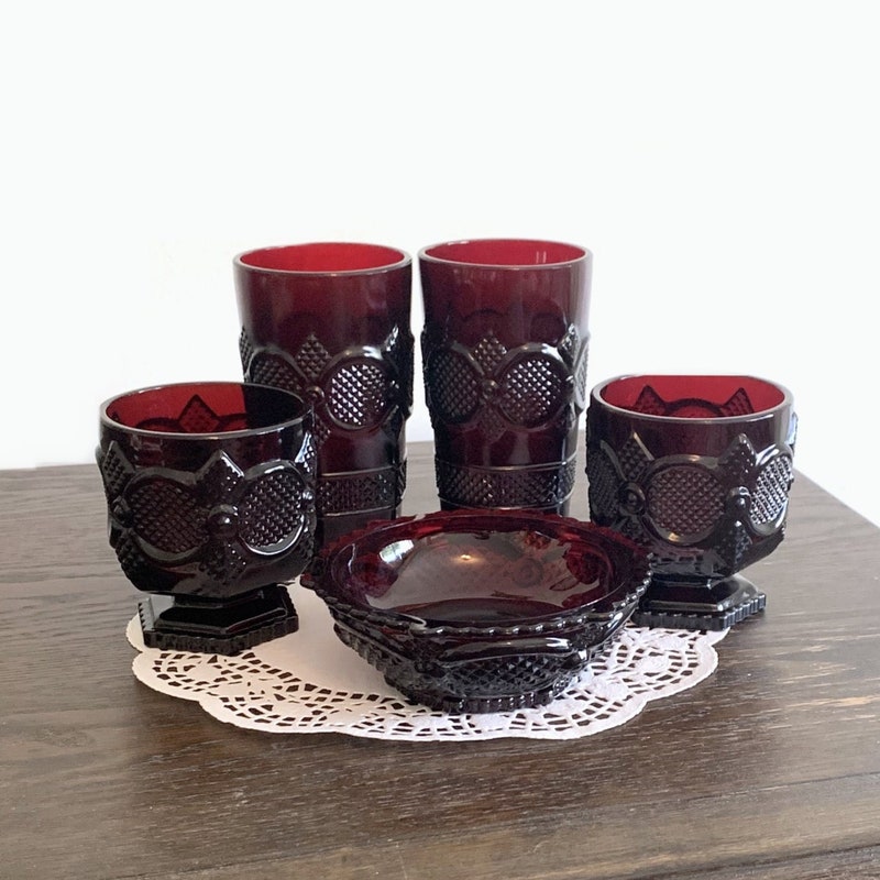 Avon Cape Cod Glassware - Etsy